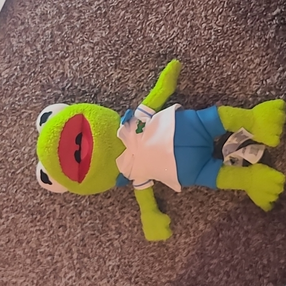 Disney | Toys | Disney Jr Muppet Babies Kermit The Frog 8 Plush Stuffed ...
